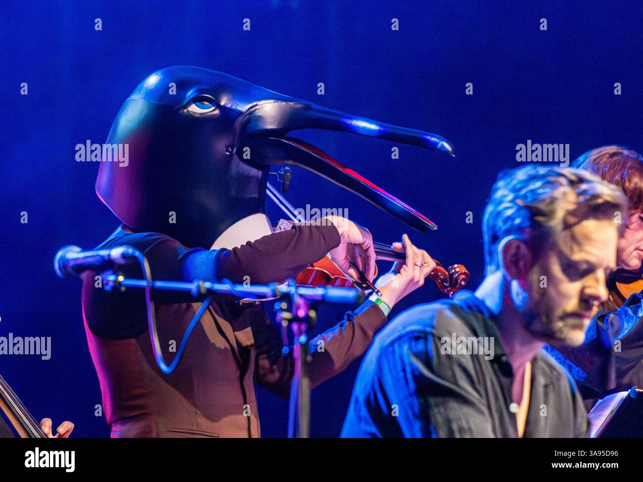 London, UK. 29th Mar, 2025. British band Penguin Café playing a live ...