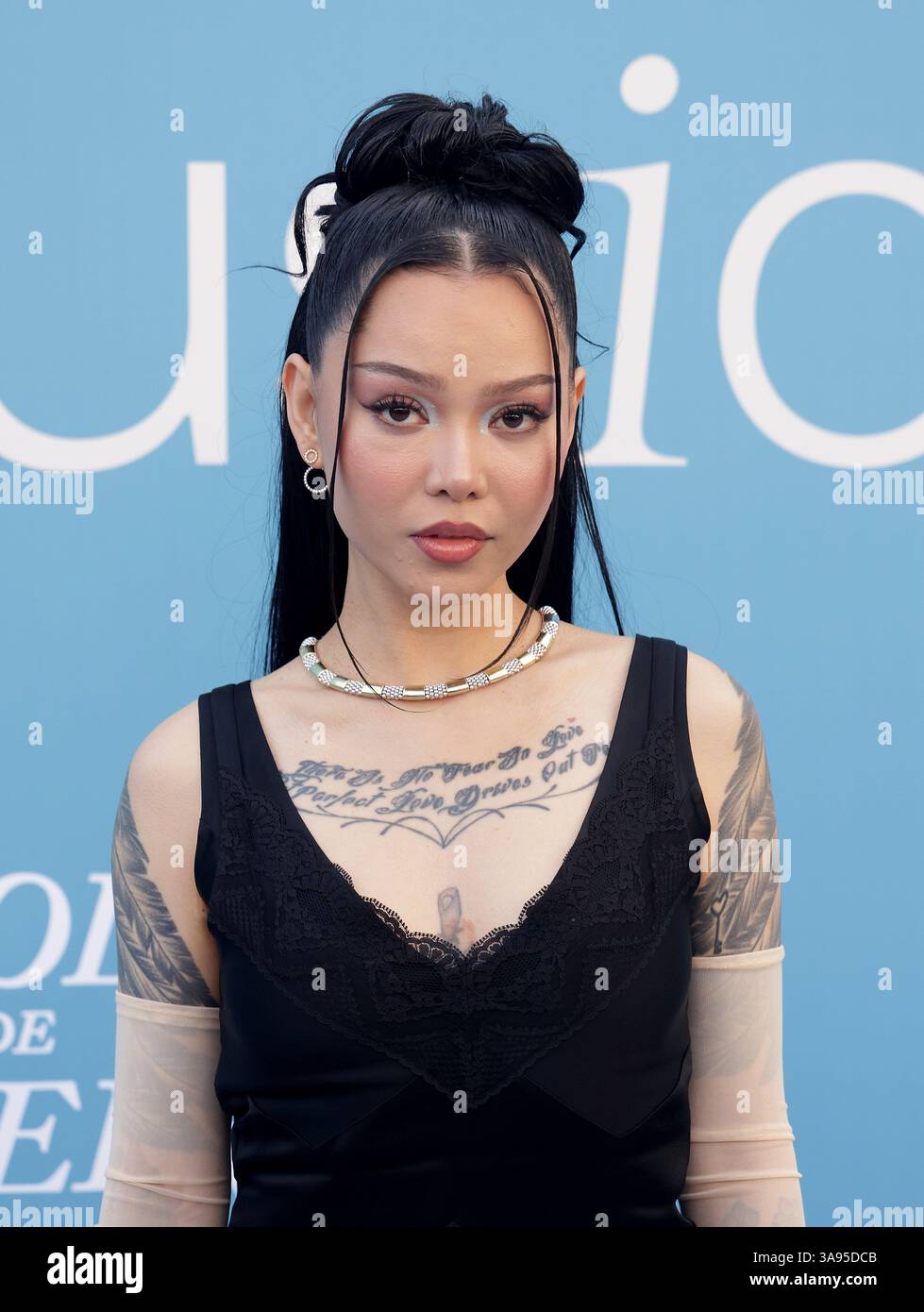 Bella Poarch attends the 2025 Billboard Women in Music at YouTube Theater on March 29, 2025 in ...