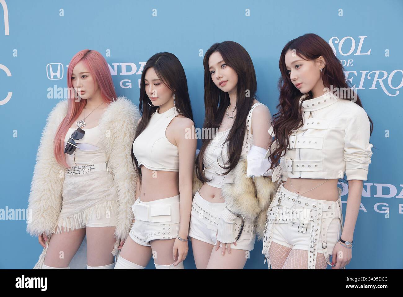 Giselle, Ningning, Karina, Winter of Aespa attend the 2025 Billboard ...
