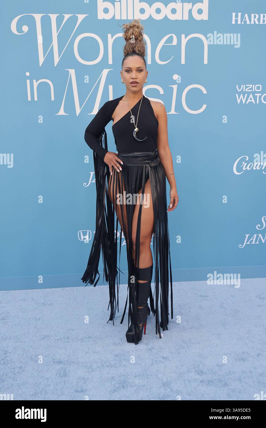 Inglewood, Ca. 29th Mar, 2025. Amanda Reifer attends the 2025 Billboard ...