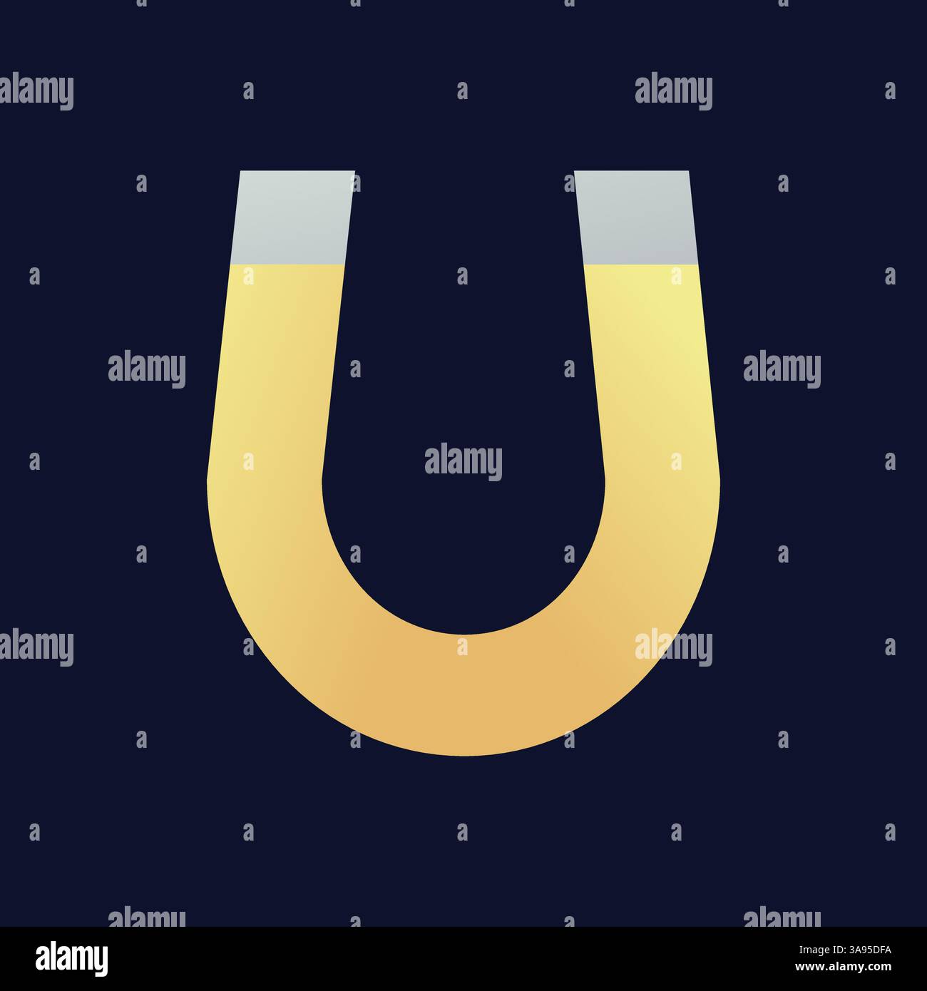 Magnet icon flat vector illustration Stock Vector Image & Art - Alamy