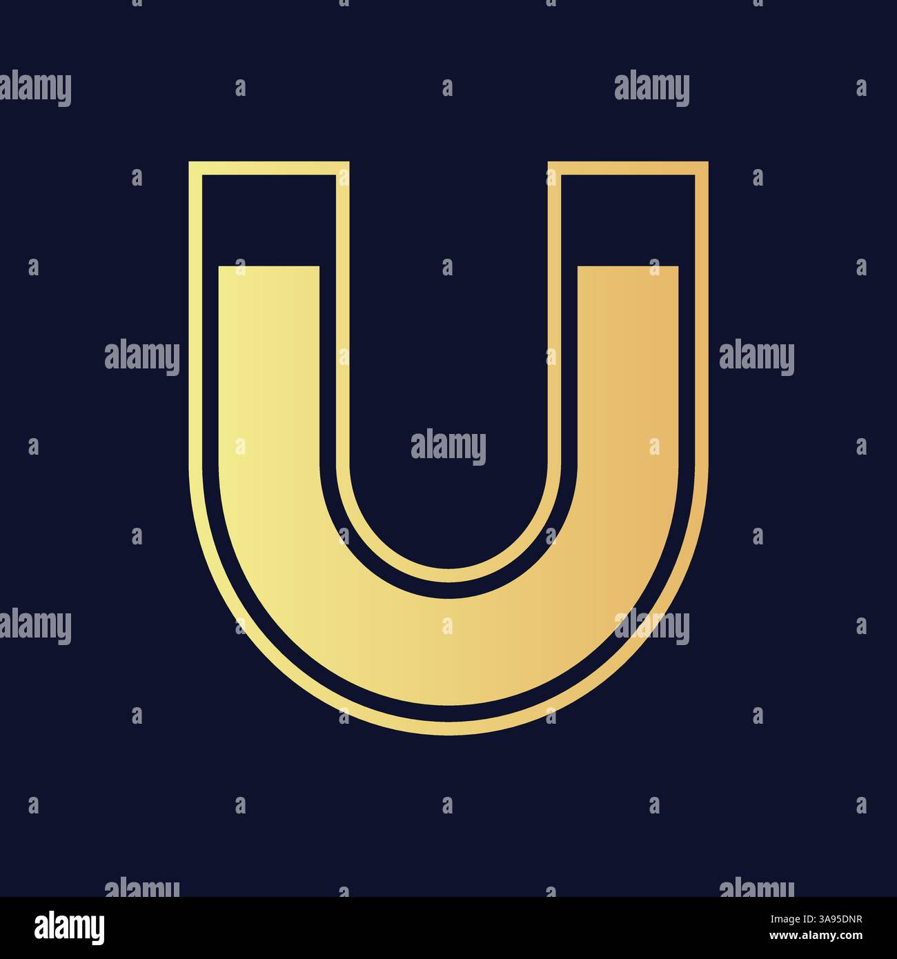 Magnet icon flat vector illustration Stock Vector Image & Art - Alamy