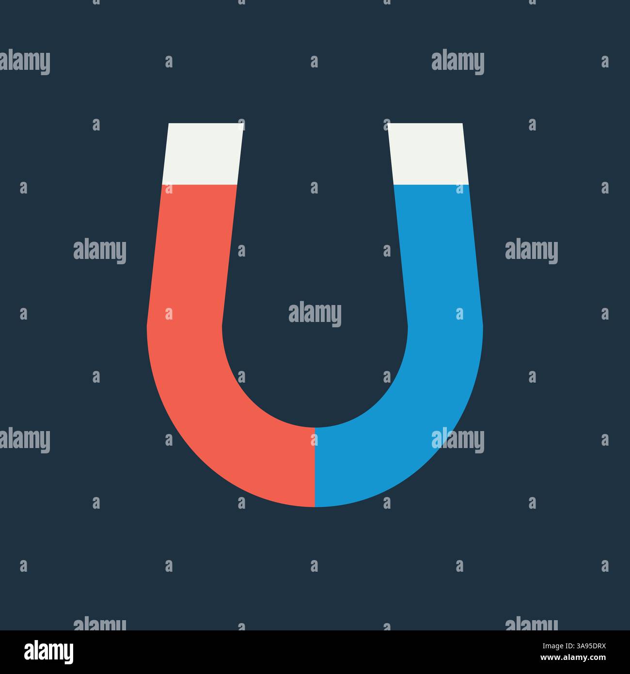 Flat magnet icon symbol vector Illustration Stock Vector Image & Art ...