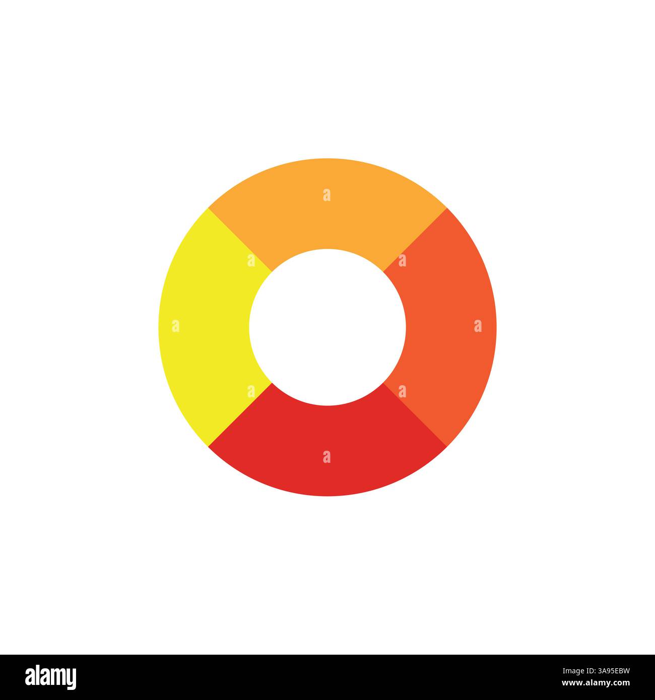 Flat pie chart icon symbol vector Illustration Stock Vector Image & Art ...