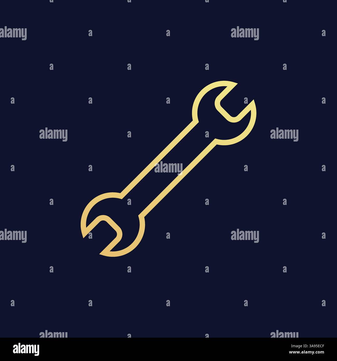 Flat screwdriver icon symbol vector Illustration Stock Vector Image ...