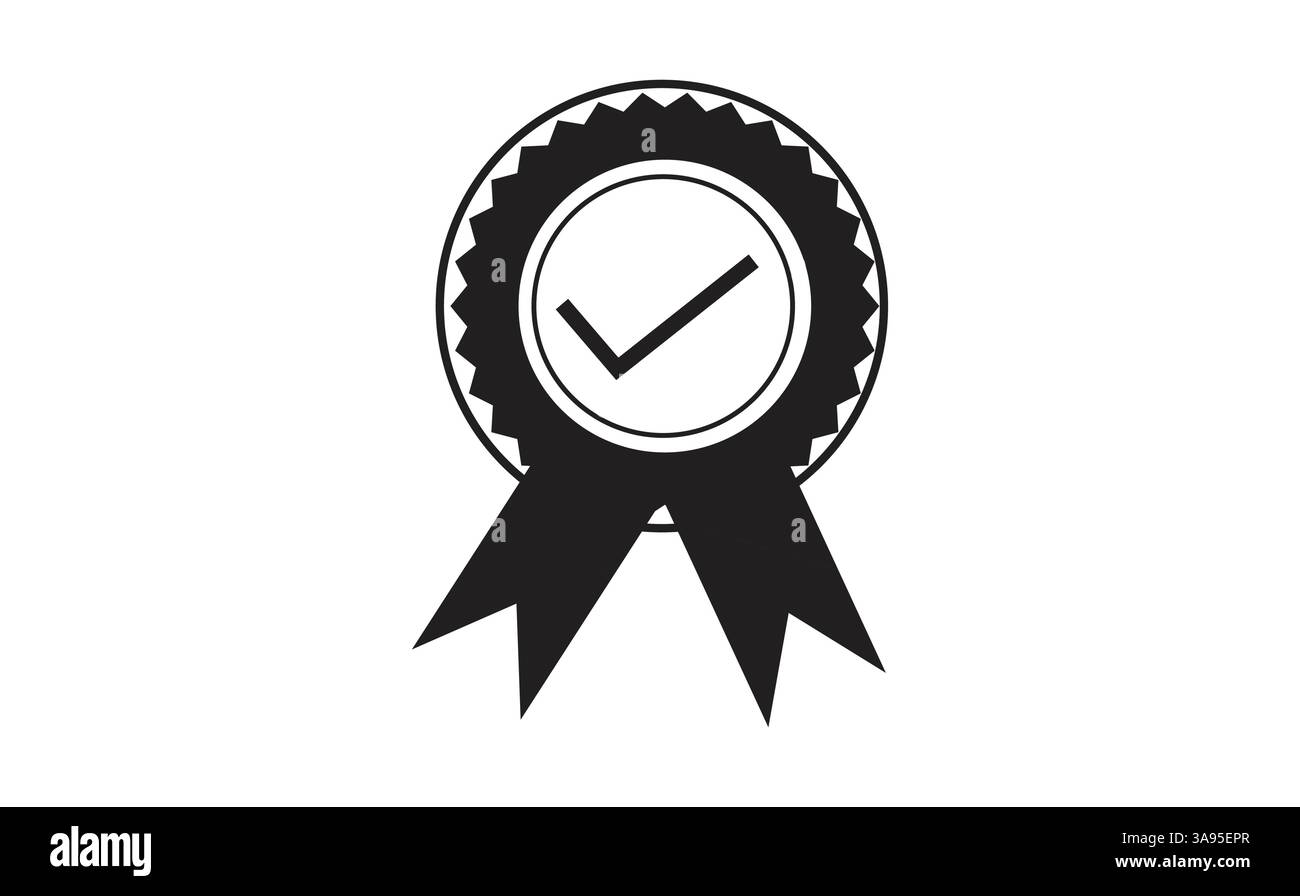 approval check vector quality certification icon Stock Vector Image ...