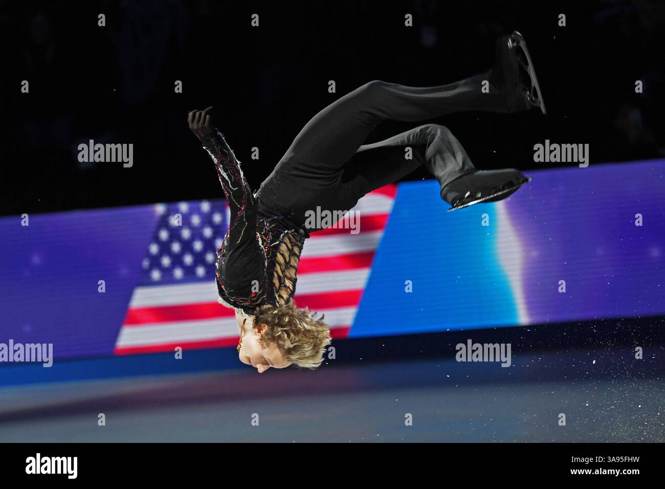 Boston, United States. 29th Mar, 2025. Men's Free Skating gold medalist ...