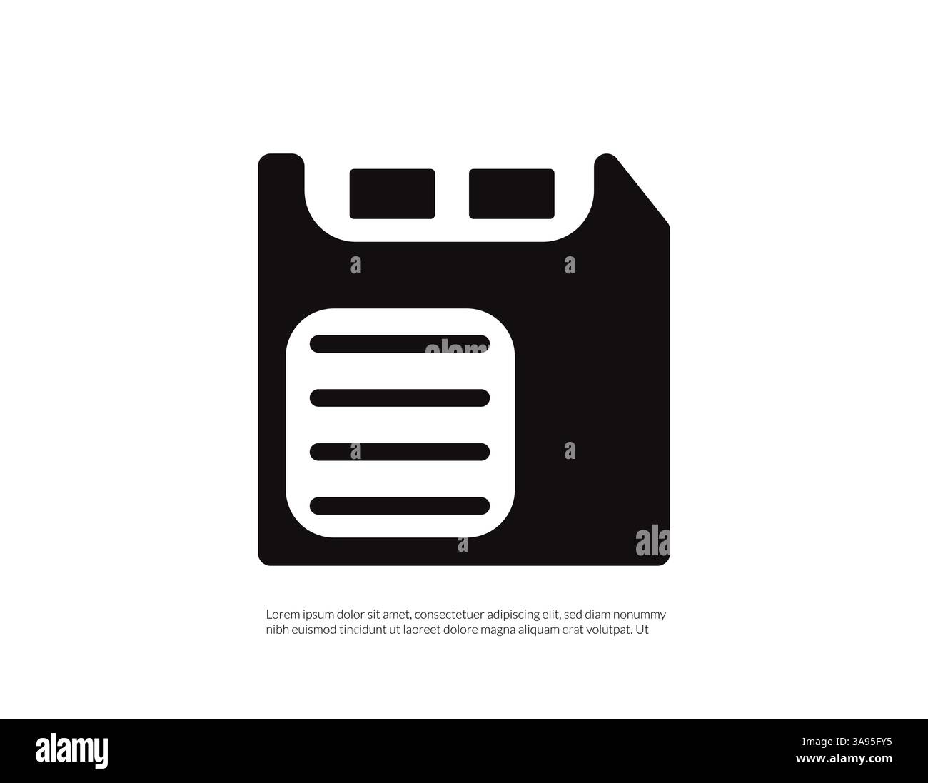 Magnetic floppy disc save icon Stock Vector Image & Art - Alamy