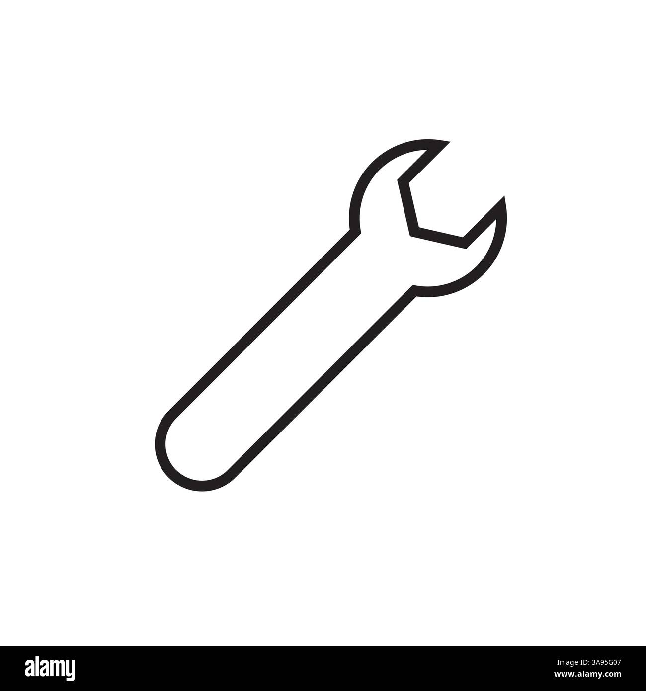 Flat screwdriver icon symbol vector Illustration Stock Vector Image ...