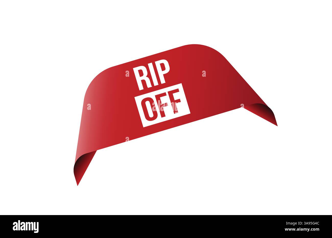 Ribbon red ribbon label banner. Open available now sign or Ribbon tag ...