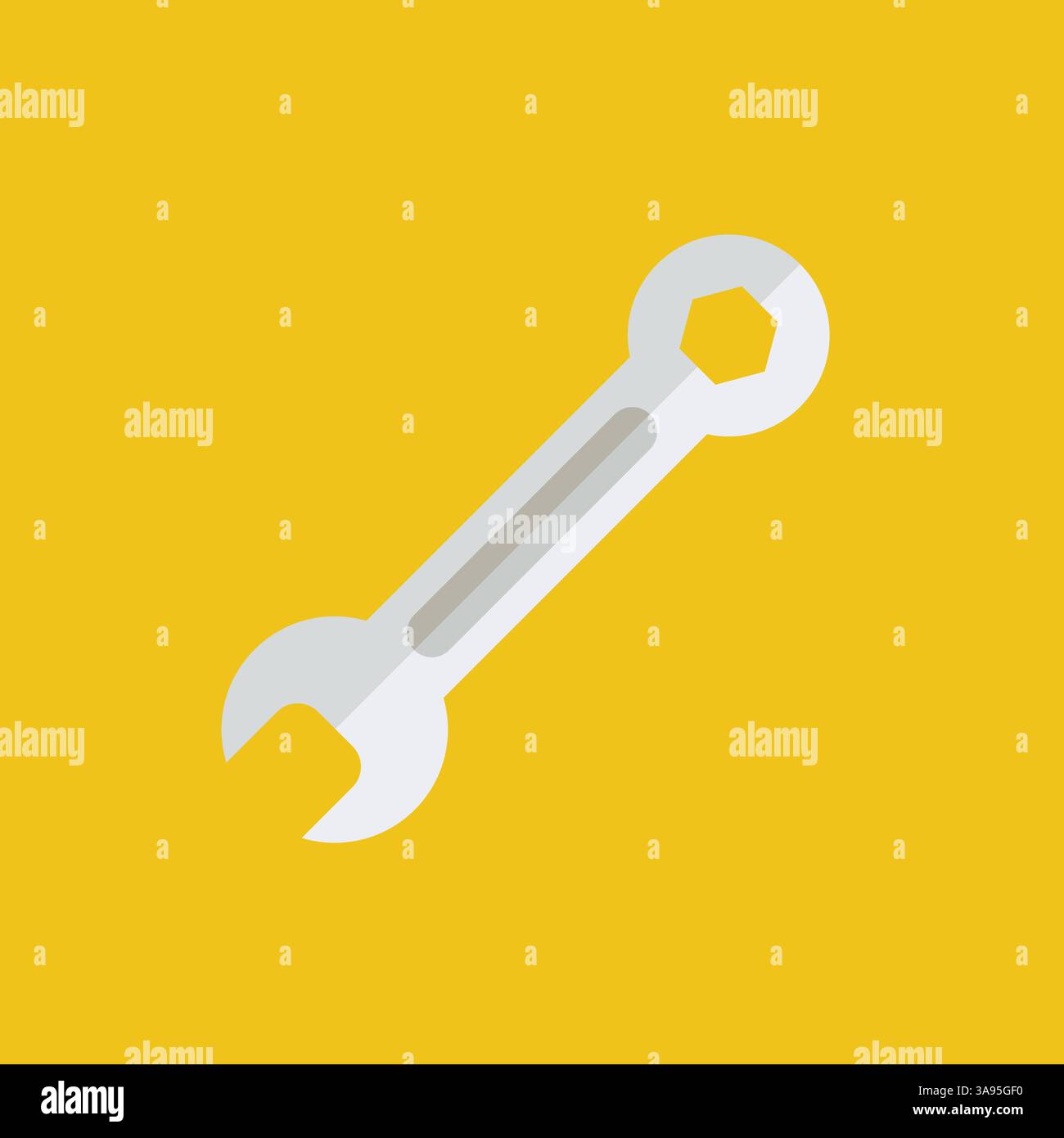 Flat screwdriver icon symbol vector Illustration Stock Vector Image ...