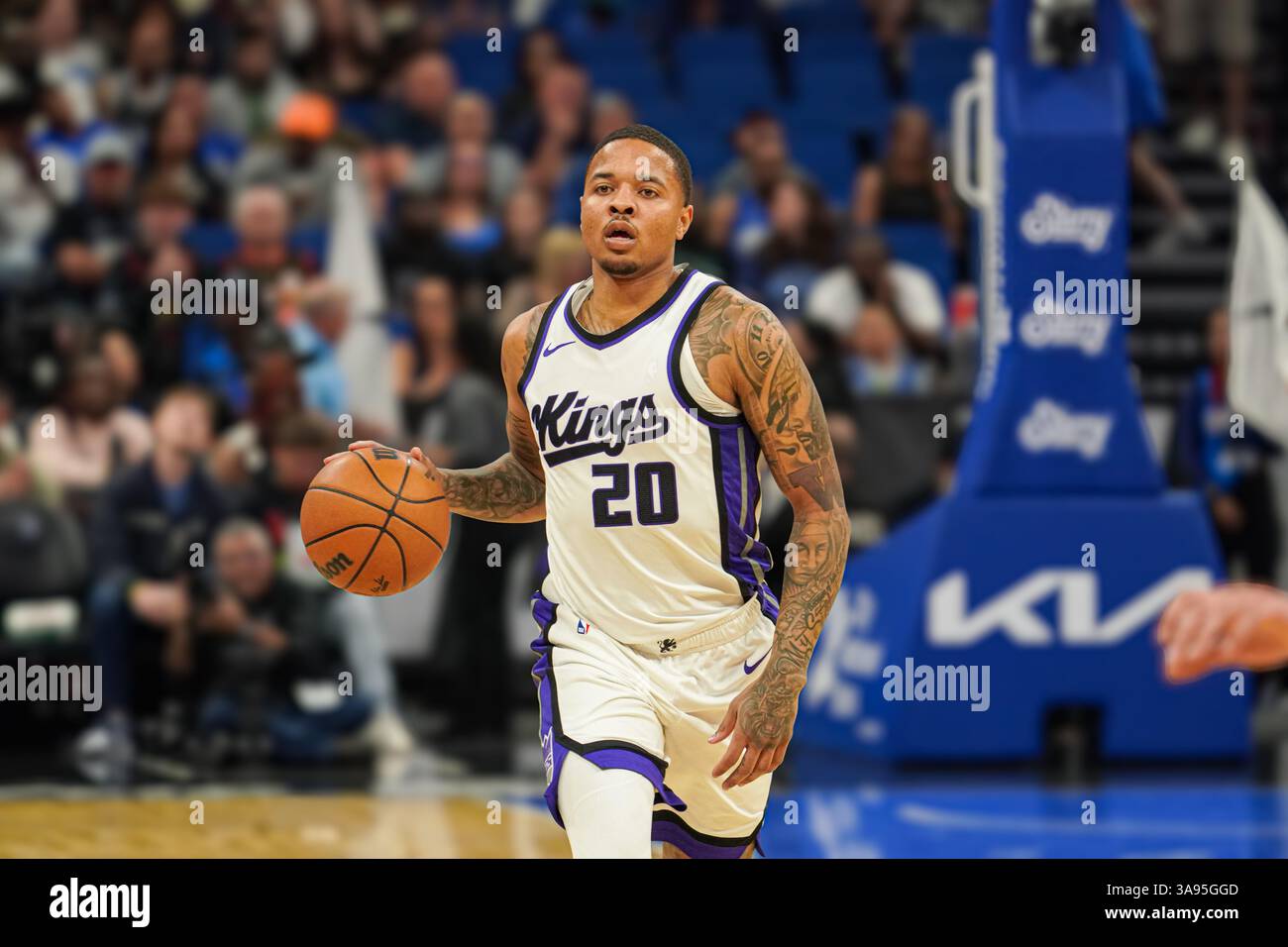 Orlando, Florida, USA, March 29, 2025, Sacramento Kings guard Markelle ...