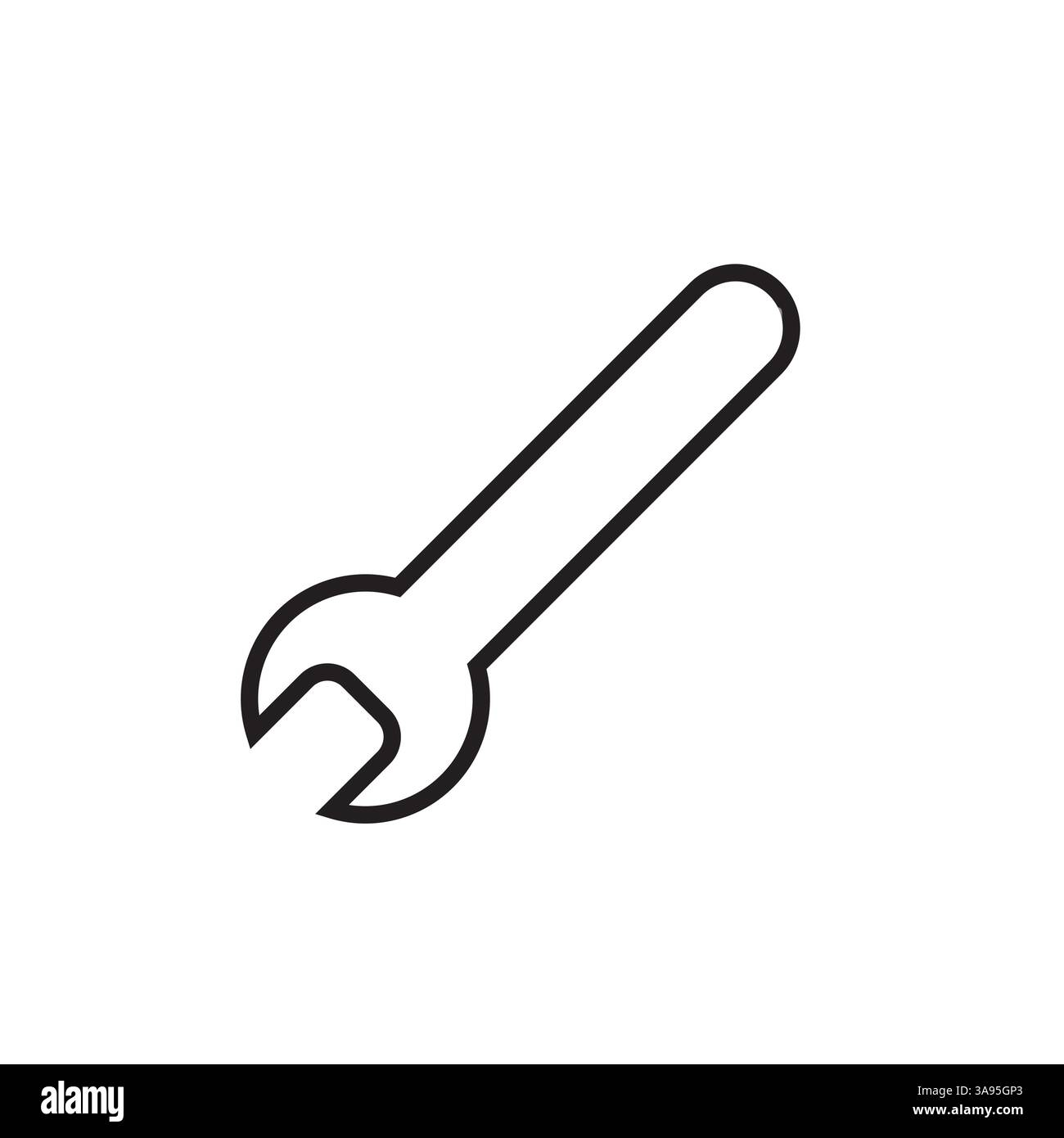 Flat screwdriver icon symbol vector Illustration Stock Vector Image ...