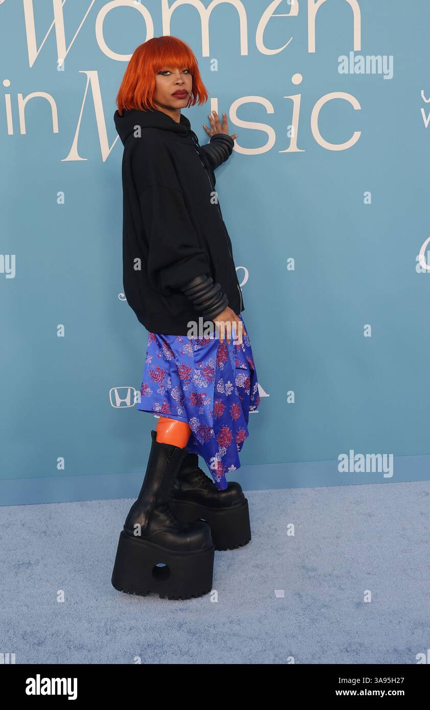 Inglewood, Ca. 29th Mar, 2025. Erykah Badu attends the 2025 Billboard ...