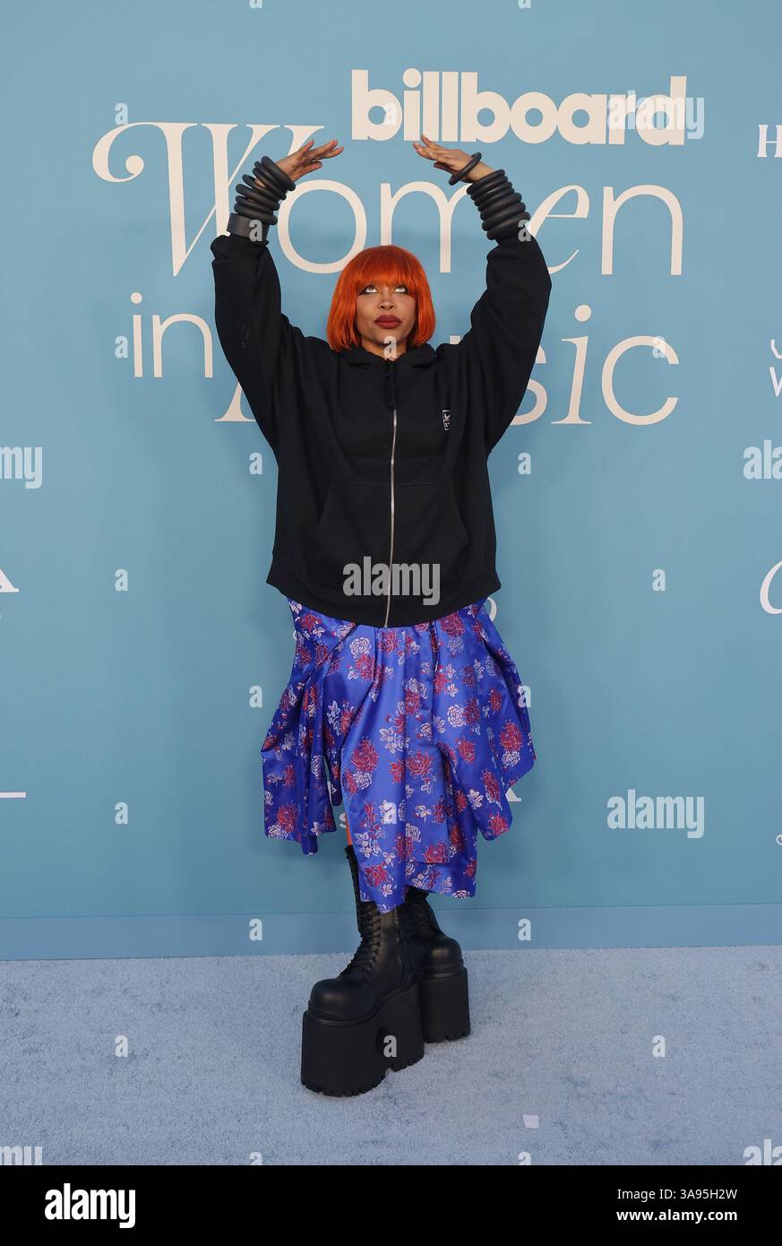 Inglewood, Ca. 29th Mar, 2025. Erykah Badu attends the 2025 Billboard ...