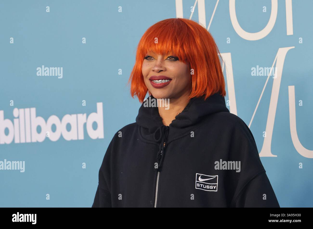 Inglewood, Ca. 29th Mar, 2025. Erykah Badu attends the 2025 Billboard ...