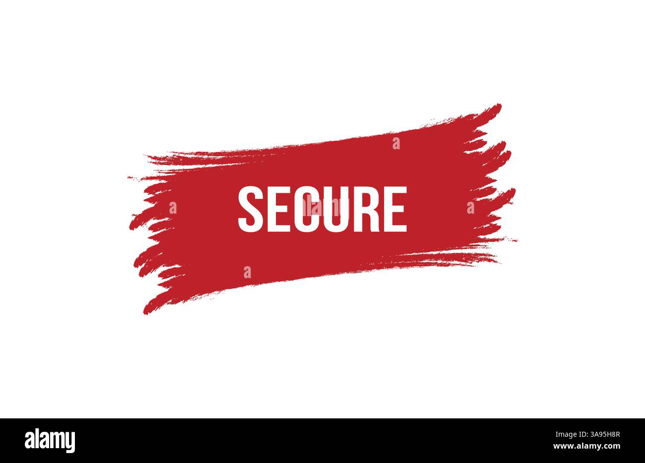 Secure banner Stock Vector Images - Alamy