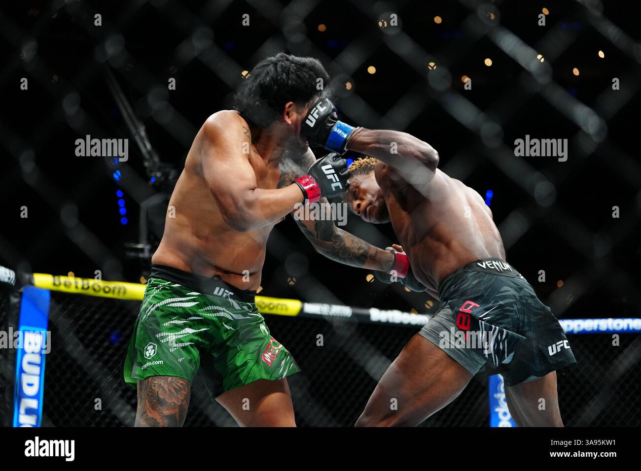 MEXICO CITY, MEXICO - MARCH 29: Jose Daniel Medina and Ateba Gautier ...
