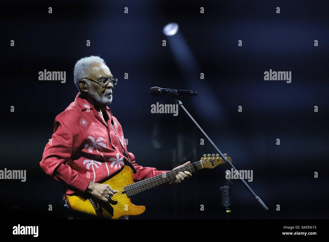 Rio De Janeiro, Brazil. 29th Mar, 2025. Gilberto Gil's performance ...