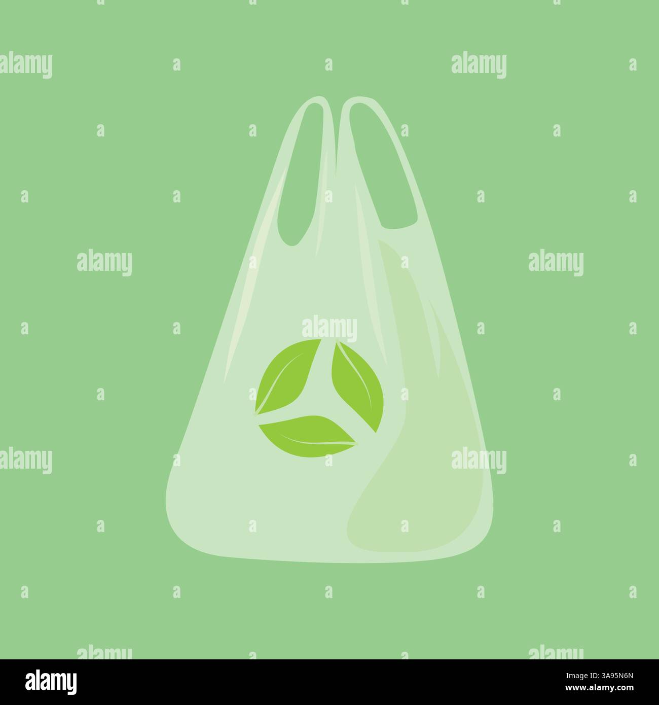 Plastic bag recycle sign Stock Vector Images - Alamy