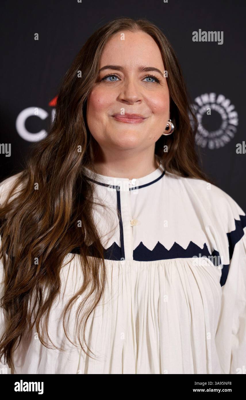 Los Angeles, California, USA. 29th Mar 2025. Aidy Bryant at the 2025 PaleyFest LA screening of ...