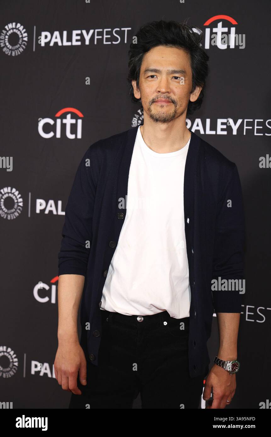 Los Angeles, California, USA. 29th Mar 2025. John Cho at the 2025 PaleyFest LA screening of ...
