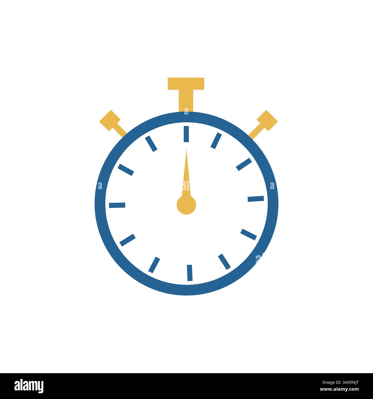 Flat timer icon Symbol Vector Illustration Stock Vector Image & Art - Alamy