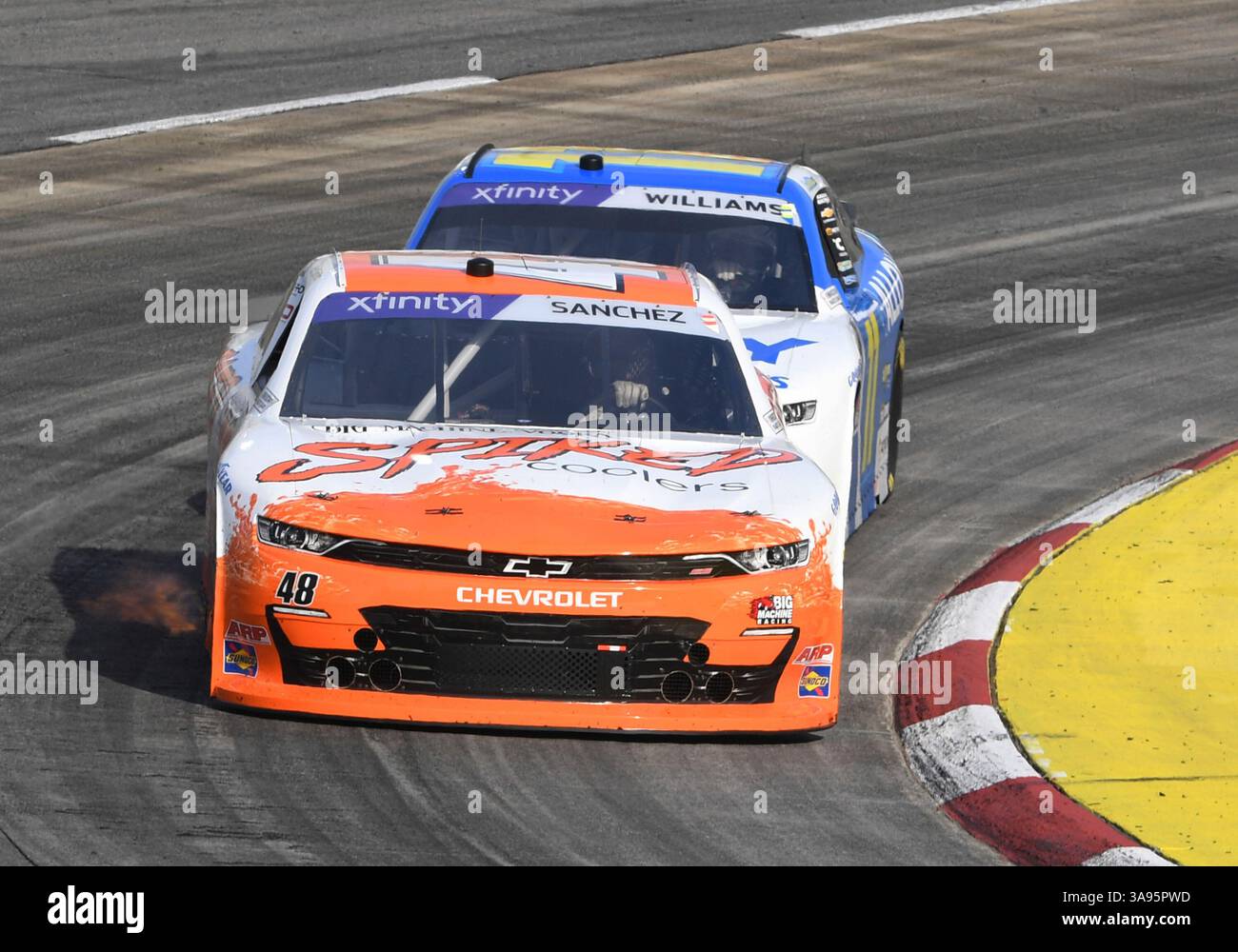 MARTINSVILLE, VA - MARCH 29: Nicholas Sanchez (#48 Big Machine Racing ...