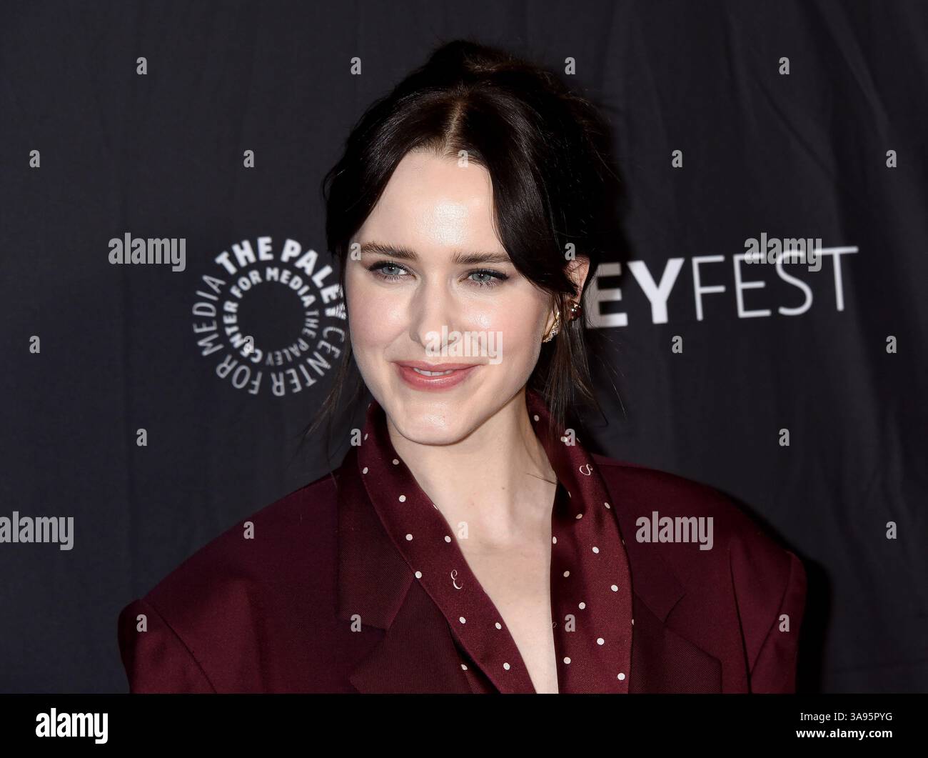 Hollywood, USA. 29th Mar, 2025. Rachel Brosnahan arriving to 2025 ...