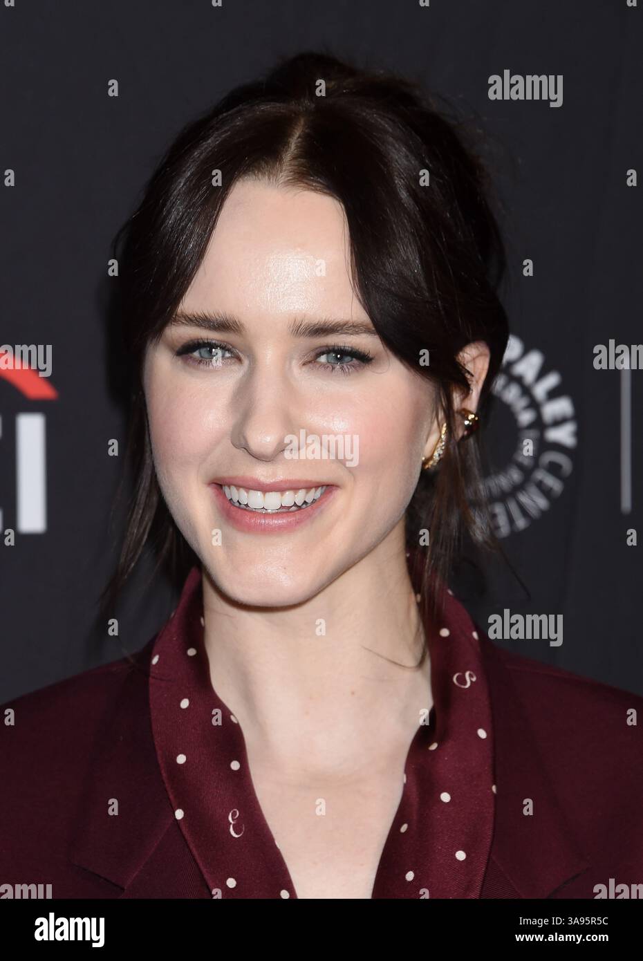 Rachel Brosnahan arriving to 2025 PaleyFest LA’s “Gilmore Girls, The ...