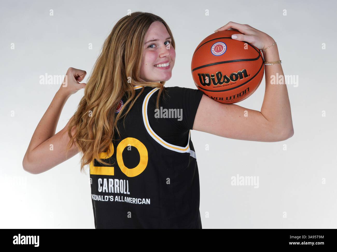 BROOKLYN, NY - MARCH 28: McDonalds High School All American Kaelyn ...