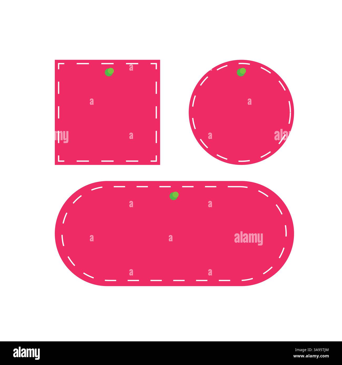 Squiggly circle border design Stock Vector Images - Alamy