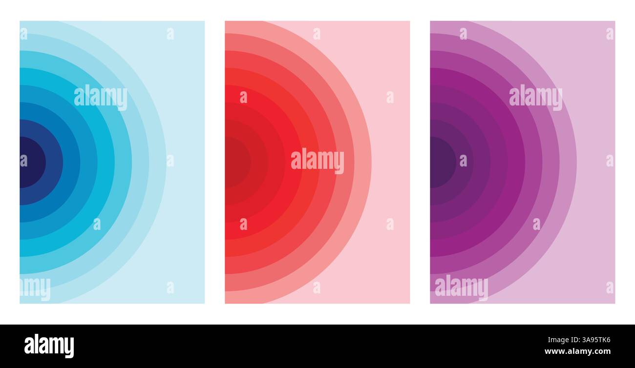 Illustration background circle wave ripple Stock Vector Image & Art - Alamy