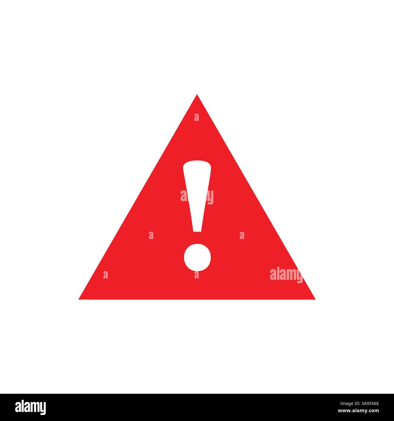 Flat Danger icon symbol vector Illustration Stock Vector Image & Art ...