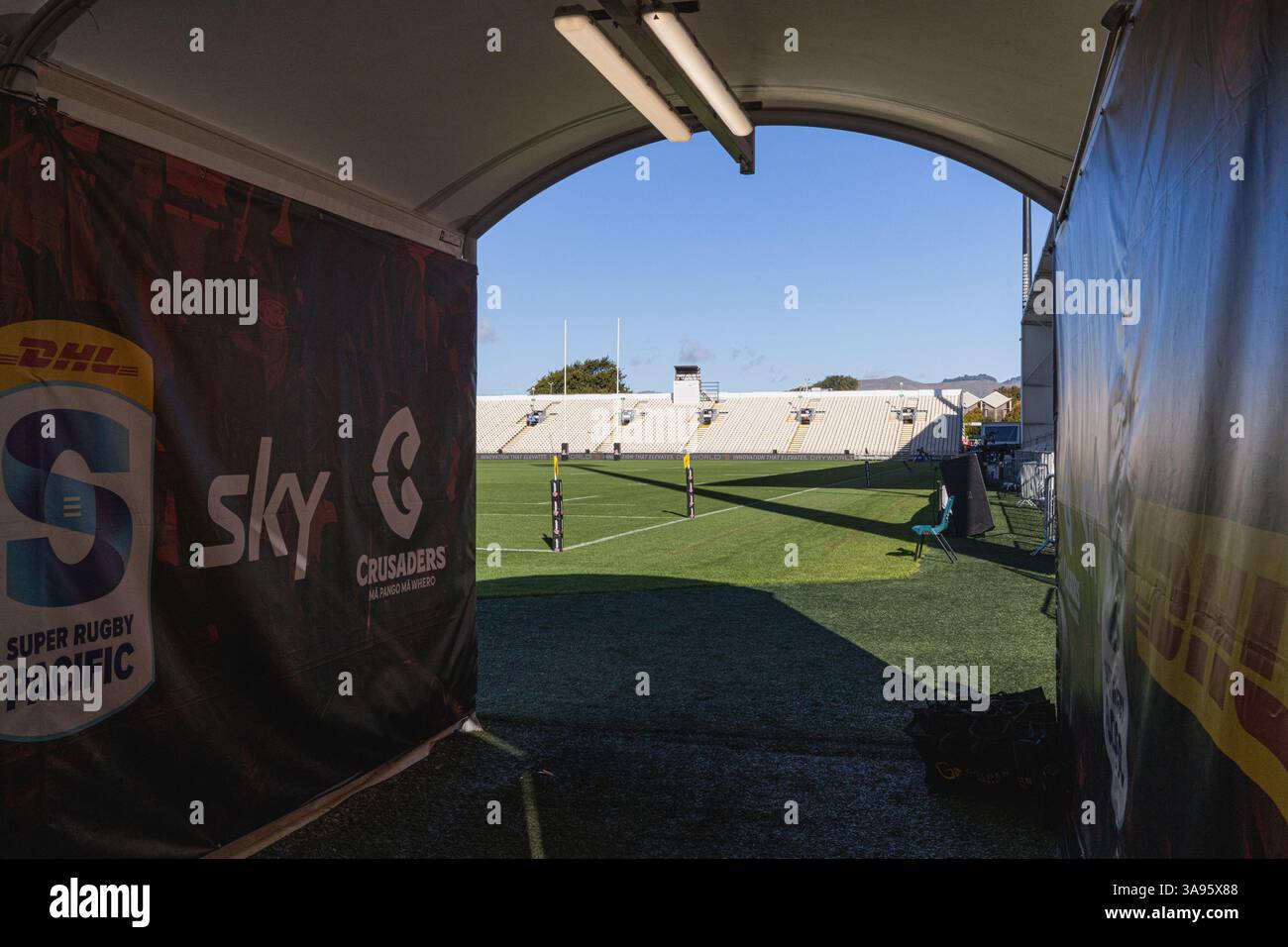 Christchurch, New Zealand, 29 March, 2025. A general view of the tunnel ...