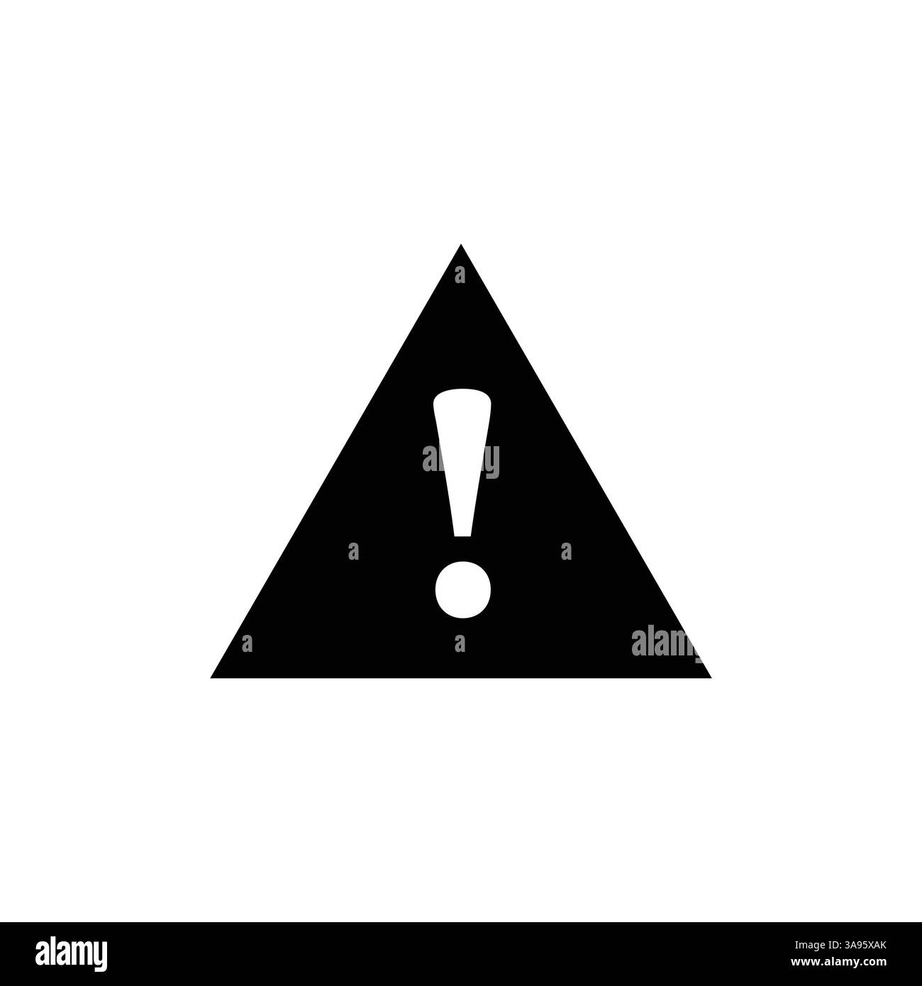Flat Danger icon symbol vector Illustration Stock Vector Image & Art ...