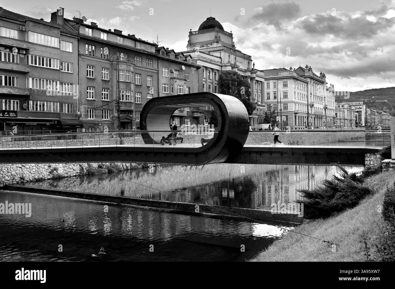 Balkan urban scene Black and White Stock Photos & Images - Alamy