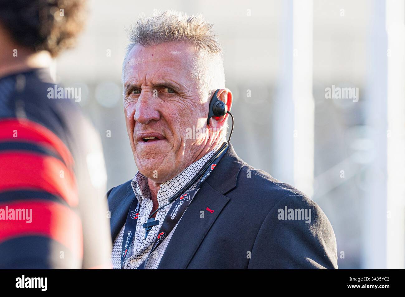 Christchurch, NEW ZEALAND - March 29: Crusaders coach Rob Penney ...