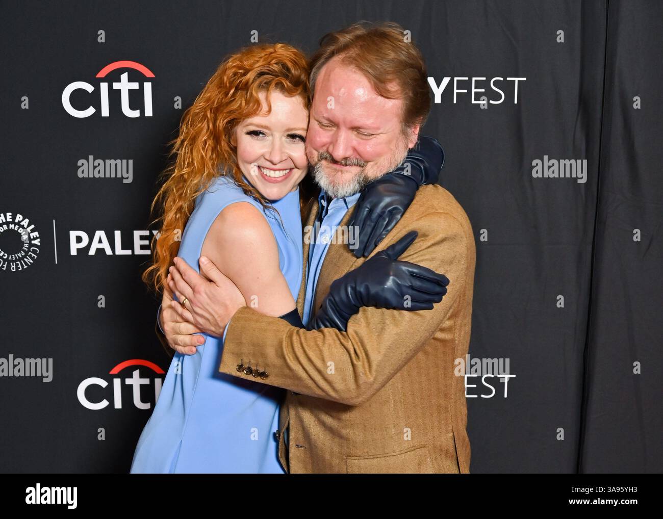 Hollywood, CA/USA - March 29, 2025: Natasha Lyonne, Rian Johnson ...