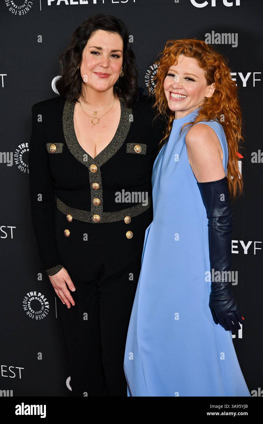 Hollywood, CA/USA - March 29, 2025: Melanie Lynskey, Natasha Lyonne ...