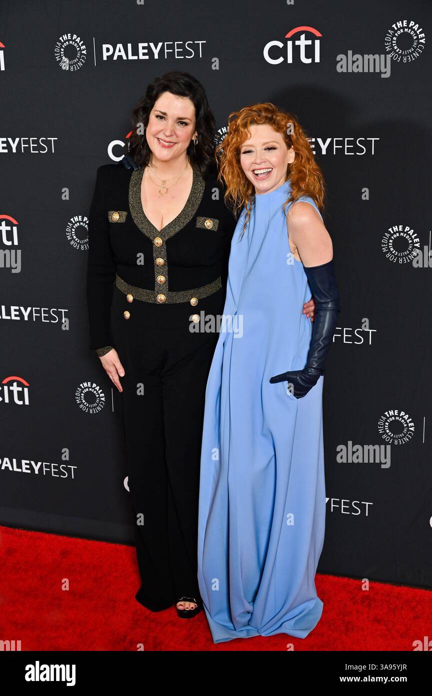 Hollywood, CA/USA - March 29, 2025: Melanie Lynskey, Natasha Lyonne ...