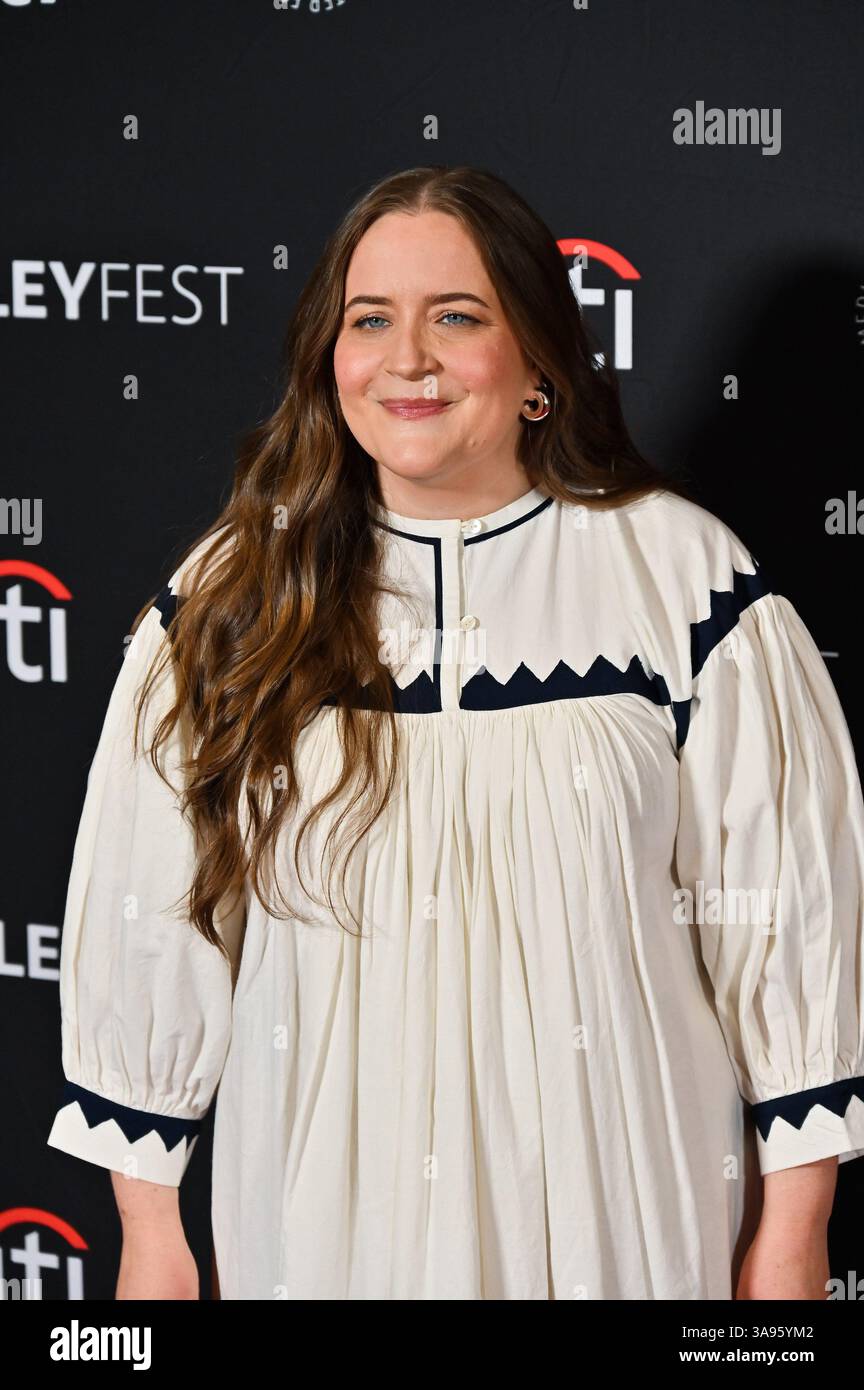 Hollywood, CA/USA - March 29, 2025: Aidy Bryant attends PaleyFest LA ...