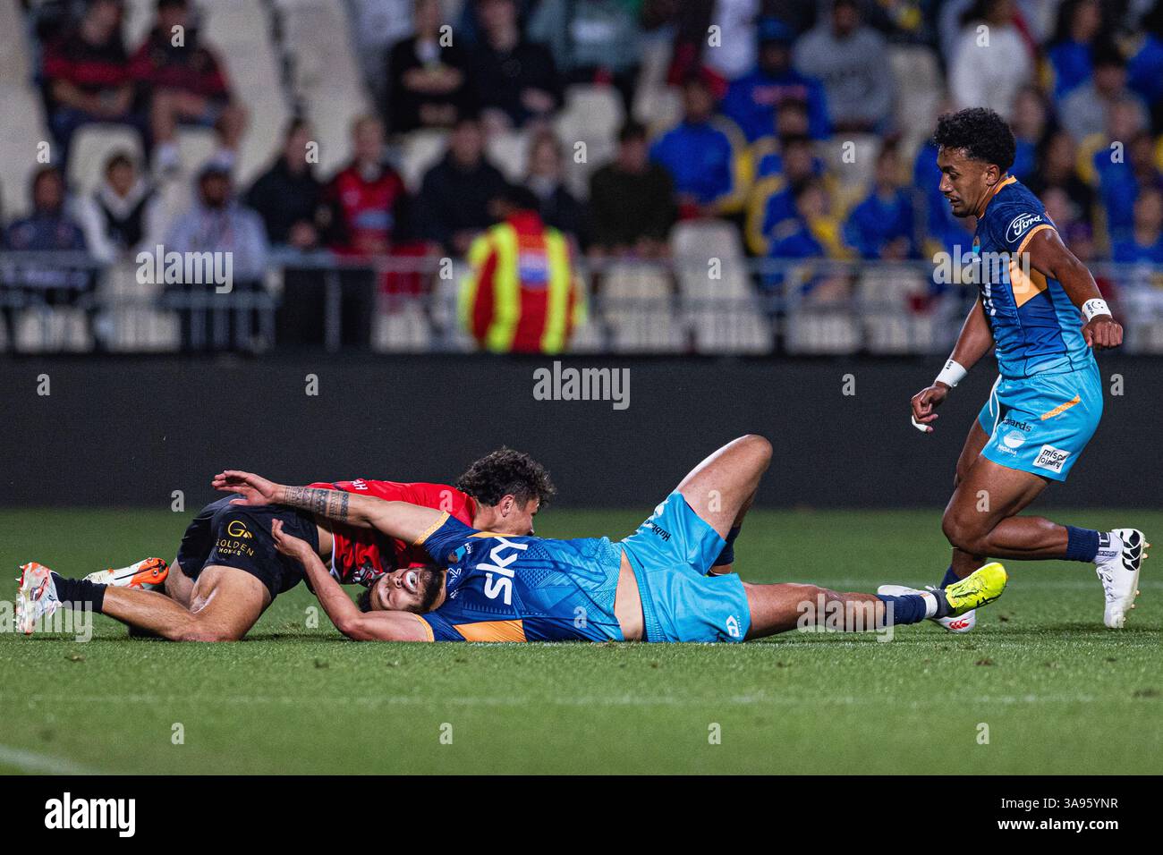Christchurch, NEW ZEALAND - March 29: Moana Pasifika player William ...