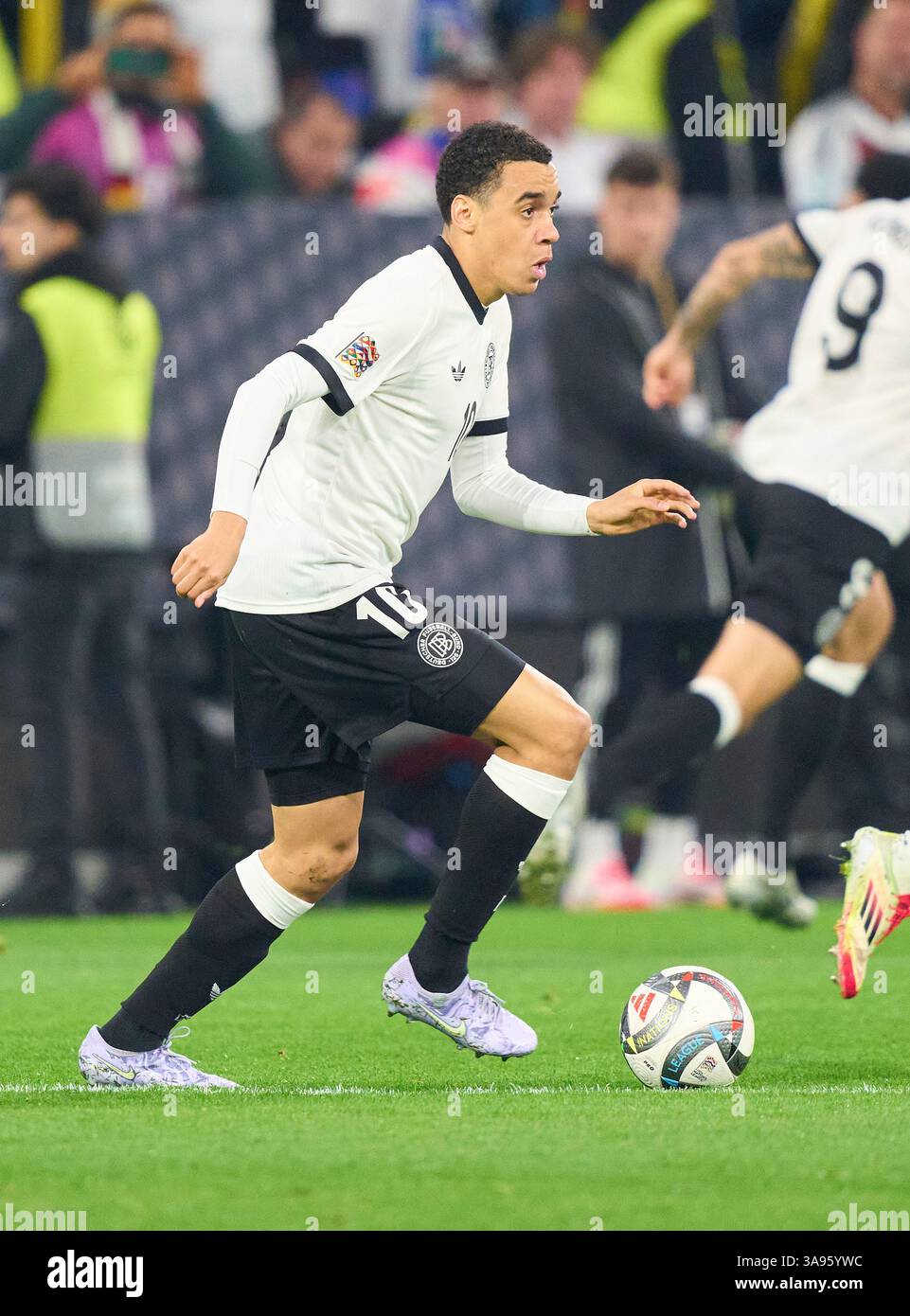 Jamal Musiala, DFB 10 in the UEFA Nations League 2025 match GERMANY ...