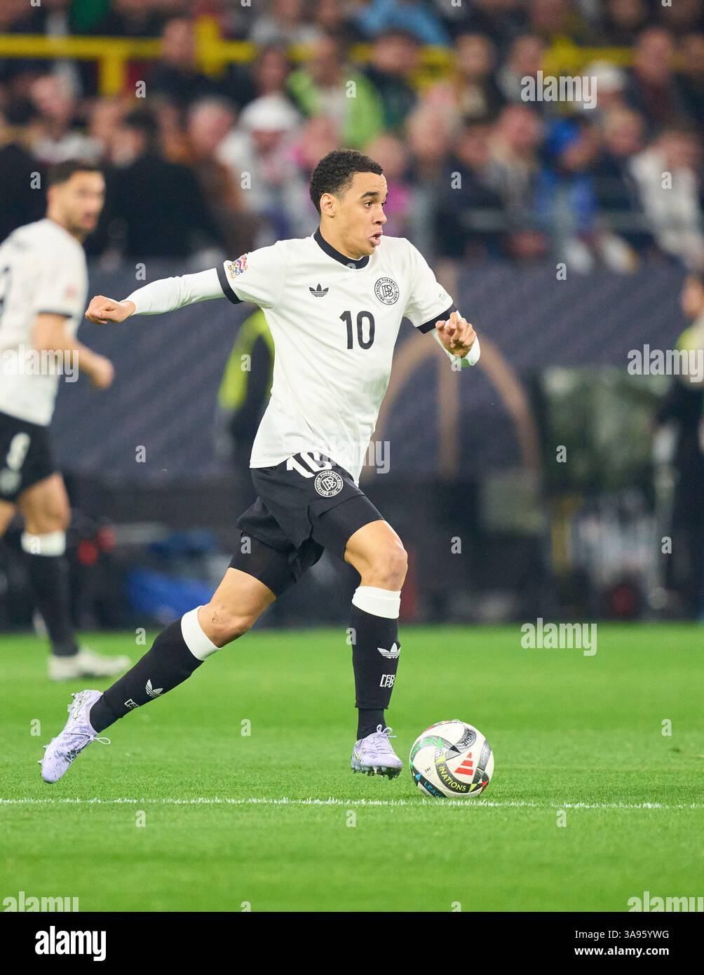 Jamal Musiala, DFB 10 in the UEFA Nations League 2025 match GERMANY ...