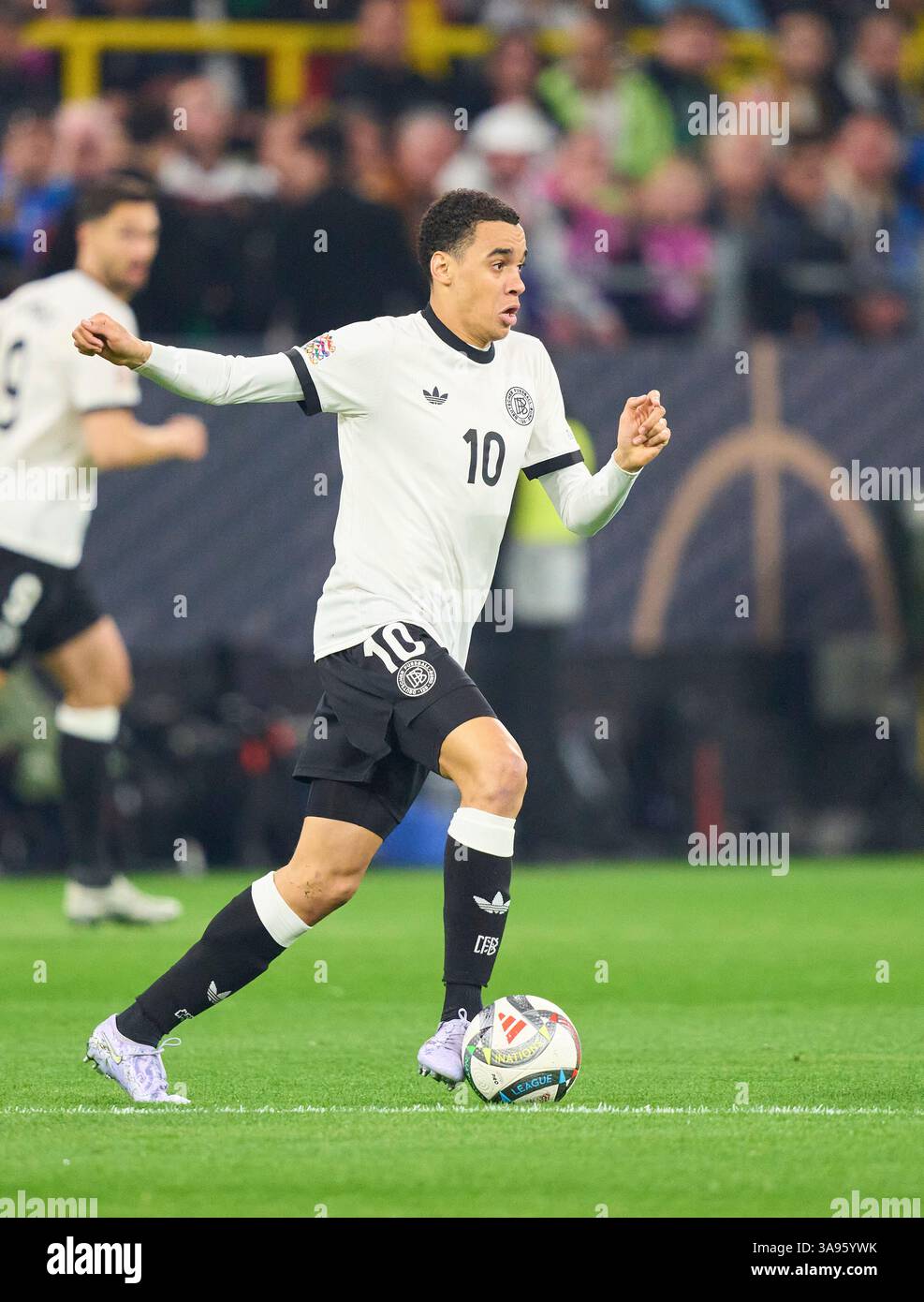 Jamal Musiala, DFB 10 in the UEFA Nations League 2025 match GERMANY ...