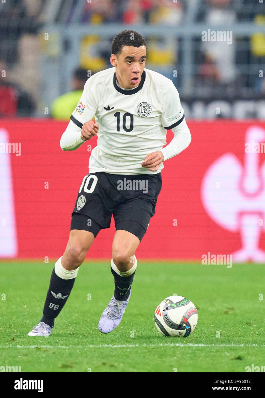 Jamal Musiala, DFB 10 in the UEFA Nations League 2025 match GERMANY ...