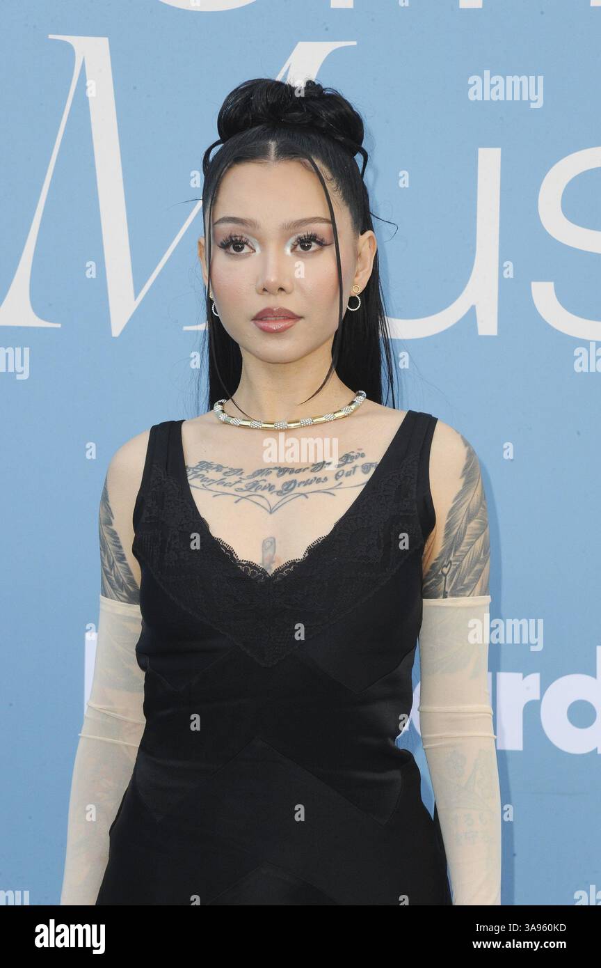 Bella Poarch at arrivals for Billboard s Women in Music Awards - Part 2, YouTube Theater at ...