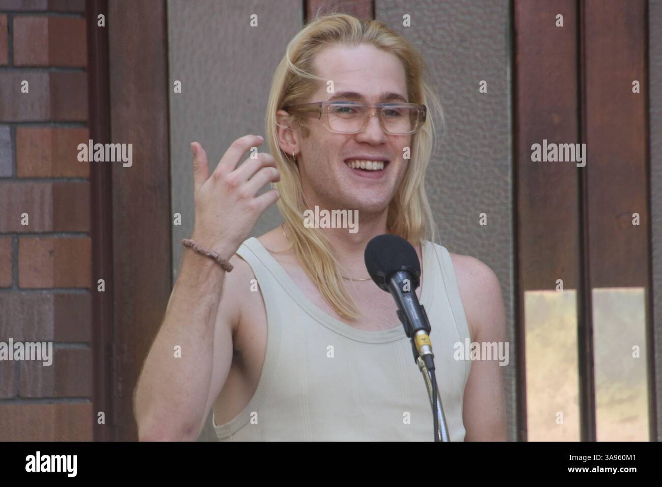 Sydney, Australia. 30th March 2025. Trans Day of Visibility rally and ...