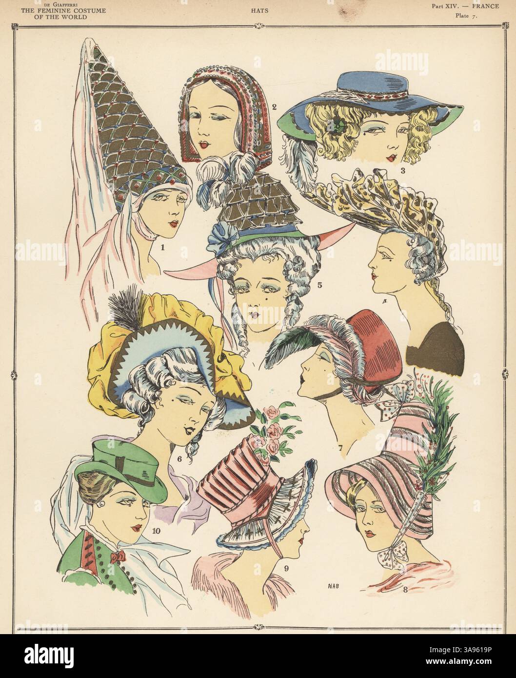 Hennin headdress hi-res stock photography and images - Alamy